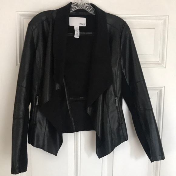 Bar III | Jackets & Coats | Bar Iii Faux Leather Jacket | Poshmark